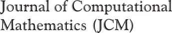 Journal of Computational Mathematics